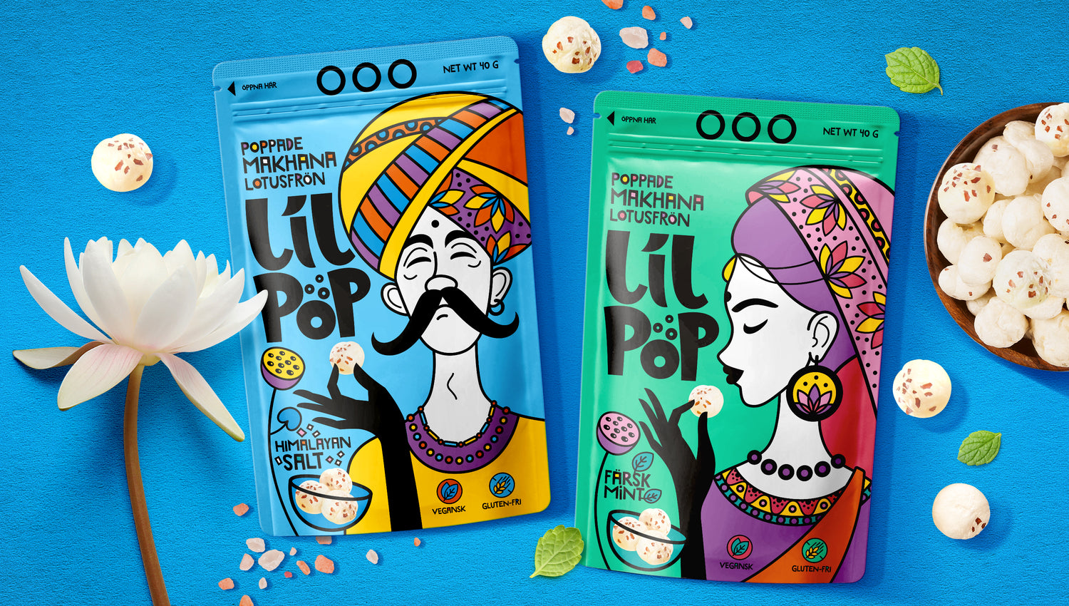 Lil pop Snacks : Nyttiga poppar av hälsosam njutning – Lil Pop snacks